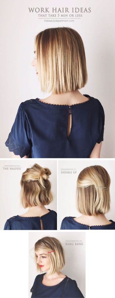 15+ Short Hairstyle Tutorials (DIY) | The Hairstyle Mag