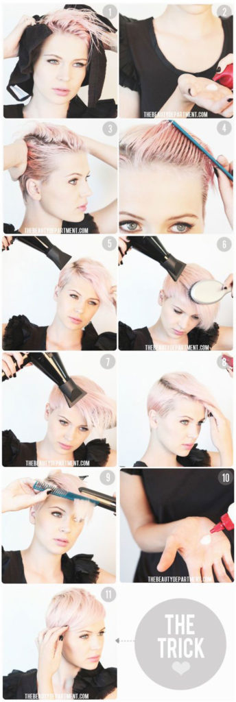 15+ Short Hairstyle Tutorials (DIY) | The Hairstyle Mag